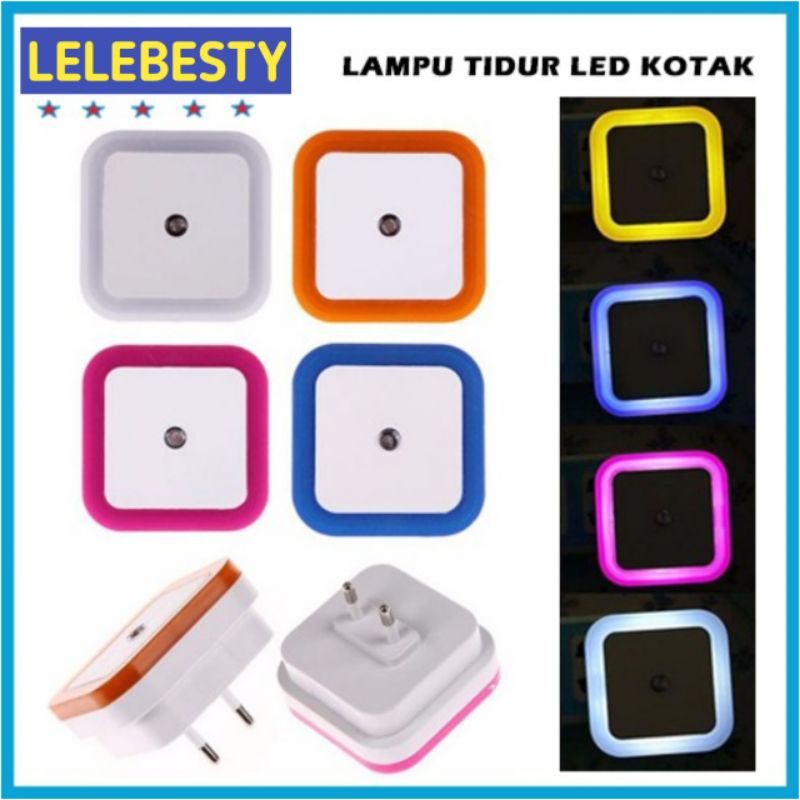 Jual Lampu Tidur LED Otomatis Sensor Cahaya Colok Listrik Dinding Model ...
