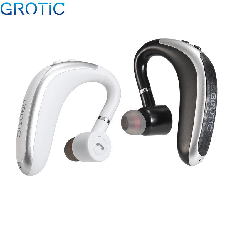 Jual GROTIC Headset Bluetooth Wireless HiFi Bass Handsfree Business ...