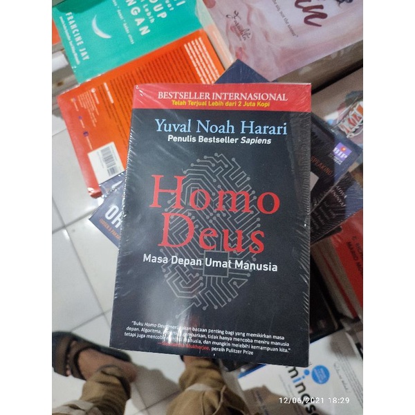 Jual Buku HOMODEUS MASA DEPAN UMAT MANUSIA KERTAS BOOKPAPER | Shopee ...