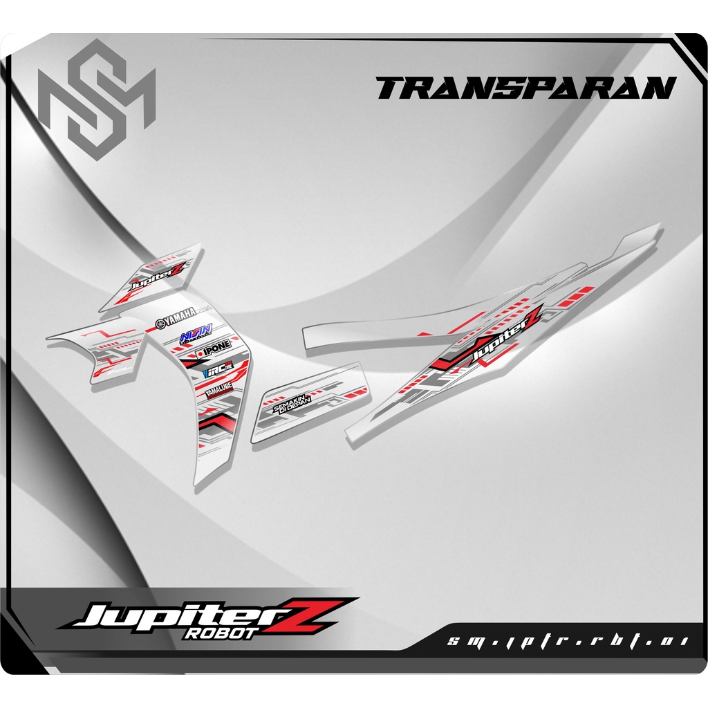 Jual Stiker Striping Decal Transparan JUPITER ROBOT - Sticker Yamaha ...