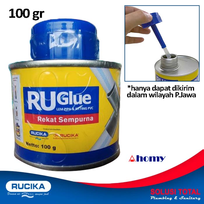 Jual lem pvc 100gr RUGlue ru glue ruglue RU Glue | Shopee Indonesia