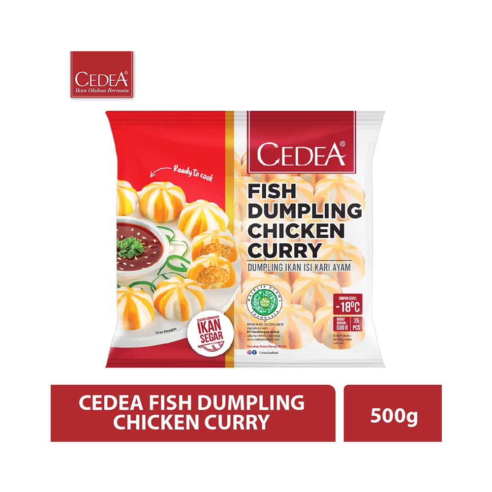Jual CEDEA FISH DUMPLING CURRY CHICKEN 500GR | Shopee Indonesia