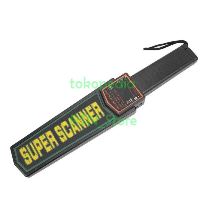 Jual METAL DETECTOR SUPER SCANNER HANDHELD/ALAT DETEKSI LOGAM | Shopee ...