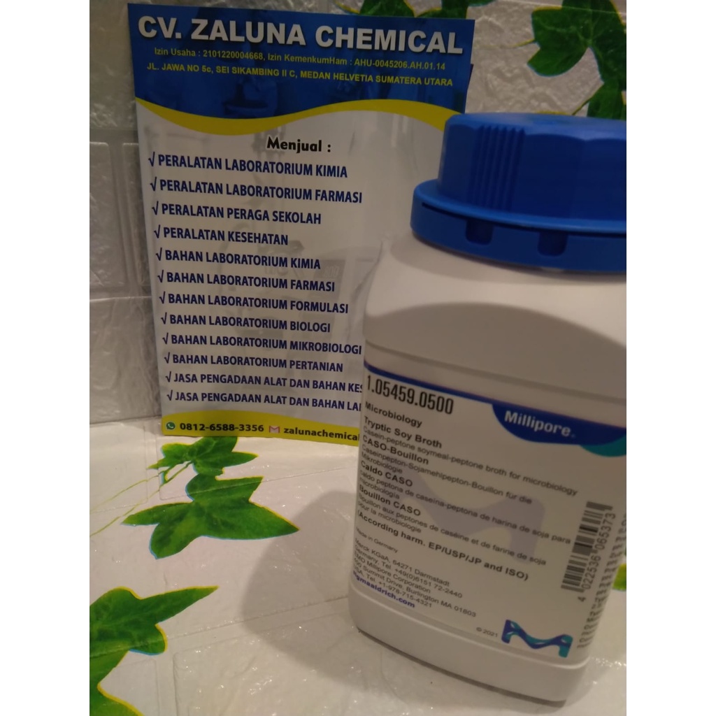 Jual TRYPTIC SOY BROTH/ TSB / Media Mikrobiologi / Media TSB Merck 1 gr ...