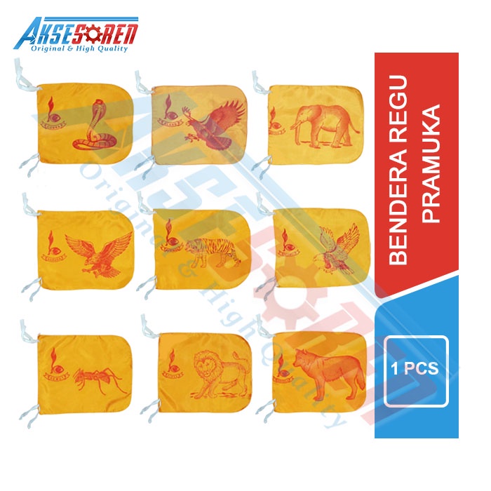 Jual Bendera Regu Pramuka Penggalang [Putra/Putri] / Bendera Pramuka ...