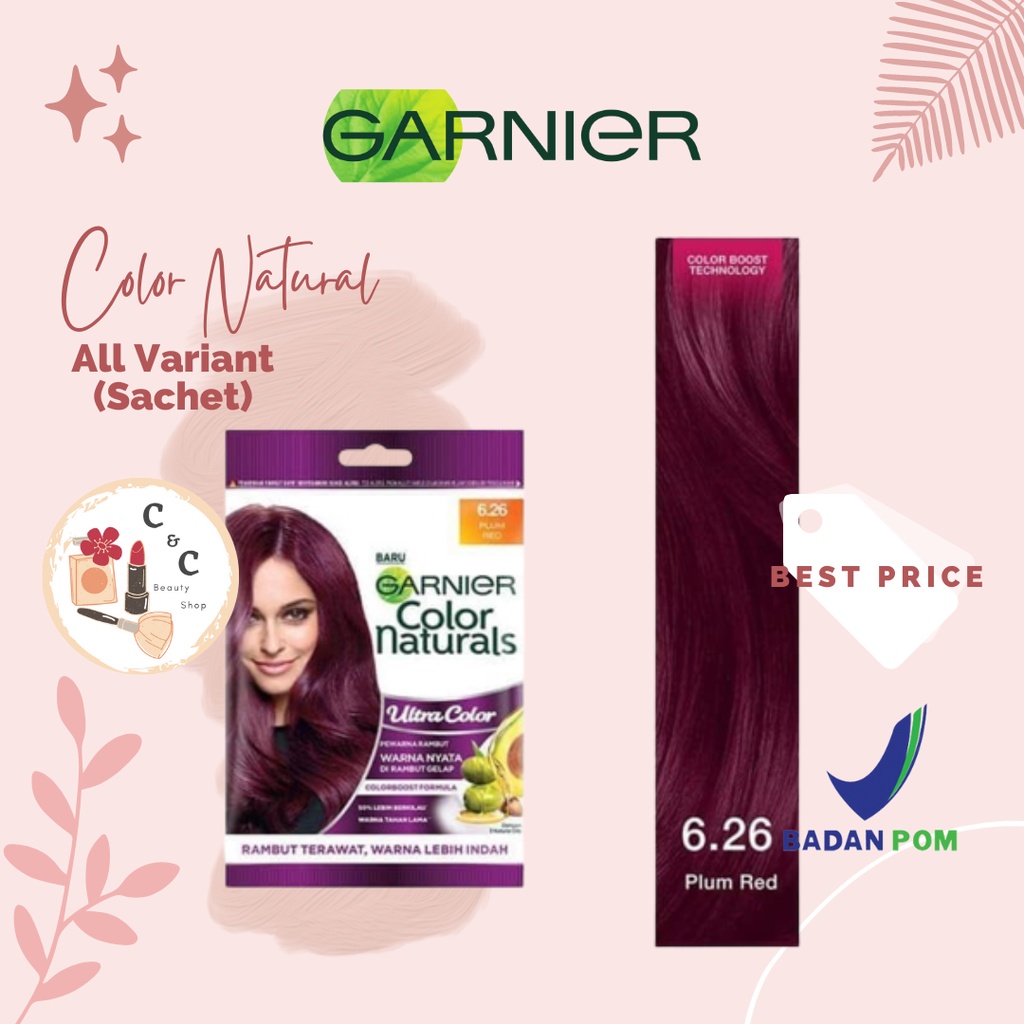 Jual Garnier Color Natural All Variant (SACHET) - Pewarna / Cat Rambut ...