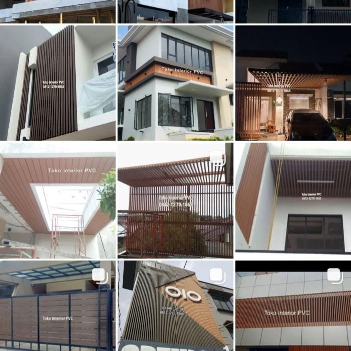 Jual Kisi Kisi Wpc Kayu Minimalis Facade Banyak Pilihan 051 | Shopee ...
