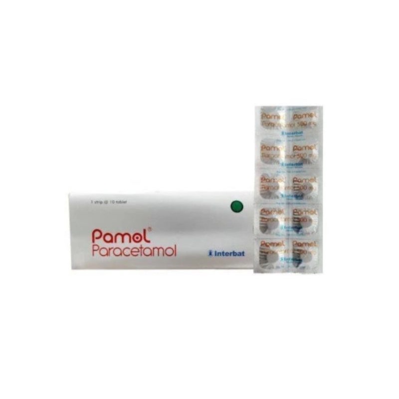 Jual Pamol Tablet 500mg Strip | Shopee Indonesia