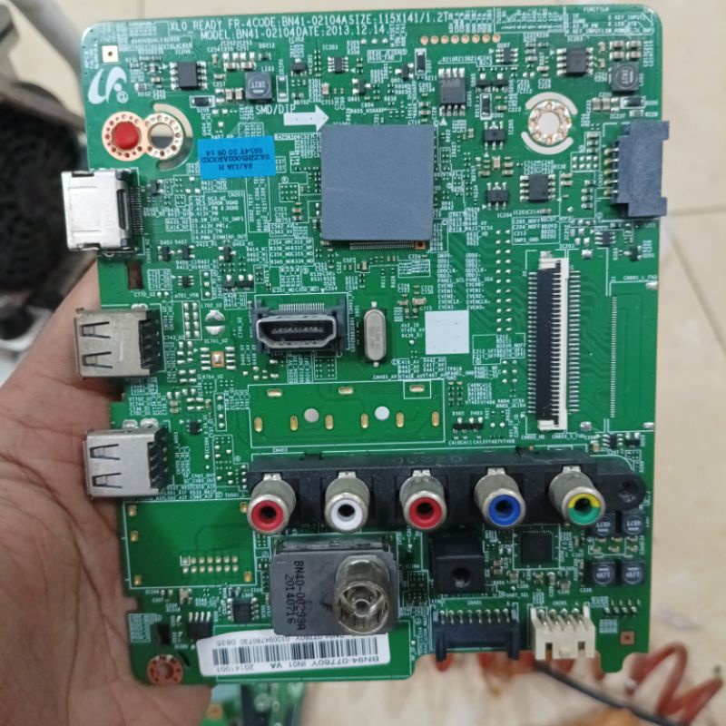 Jual MESIN TV MOTHERBOARD - MAINBOARD - MOBO - MB TV SAMSUNG UA22H5003 AR | Shopee Indonesia