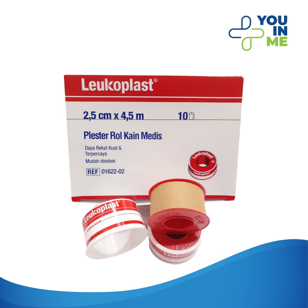 Jual Leukoplast With Ring - Plester Rol Kain Medis 2.5cm x 4.5m ( 1 Roll ) | Shopee Indonesia