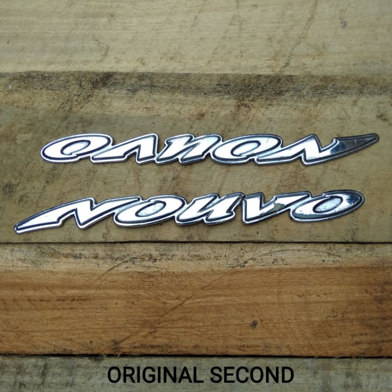 Jual Emblem Lambang Logo Body Yamaha Nouvo Original Second | Shopee ...