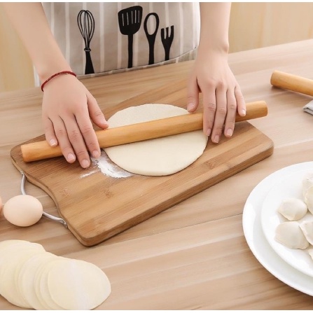 Jual ROLLING PIN KAYU STIK / KAYU PENGIRING ADONAN KUE UKURAN 28CM PIN ...