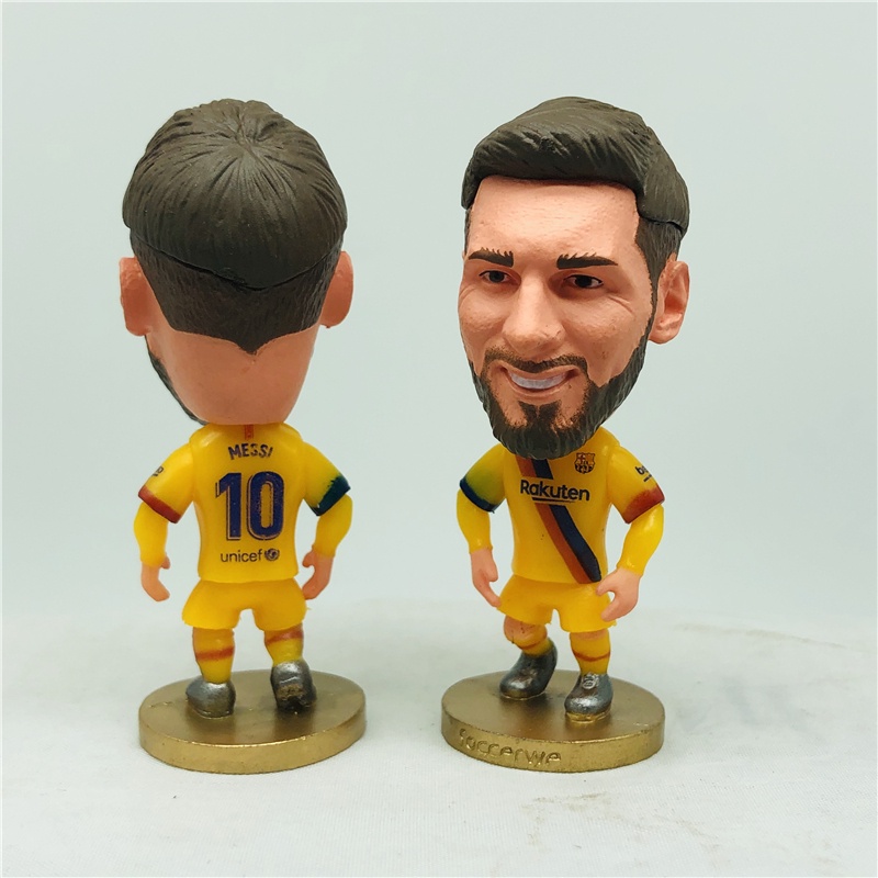 Jual Soccerwe Soccer Action Figure Lionel Messi Barcelona Away | Shopee ...
