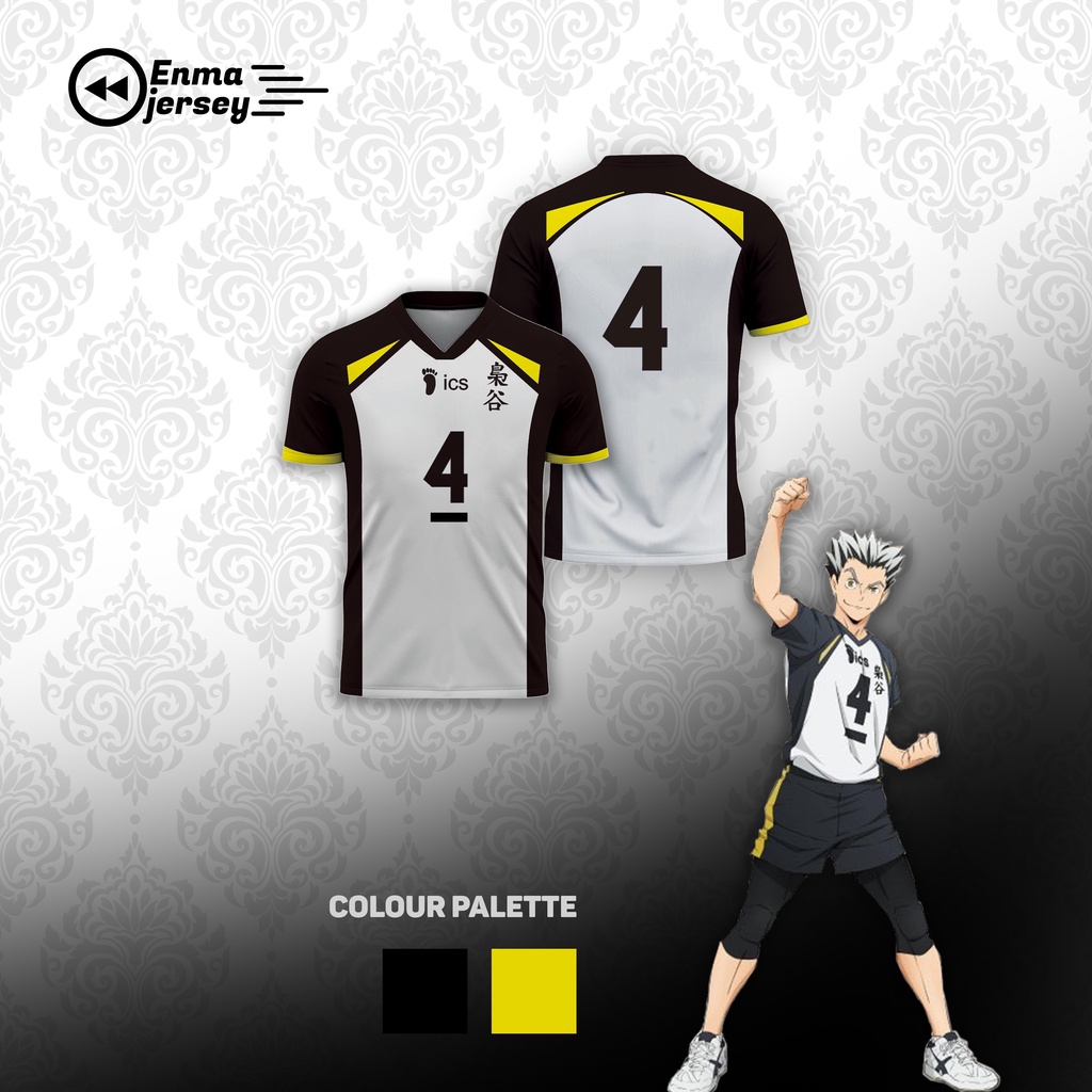 Jual ENMA Jersey Anime Haikyu - Fukurodani Team Kotaro Bokuto Jersey ...