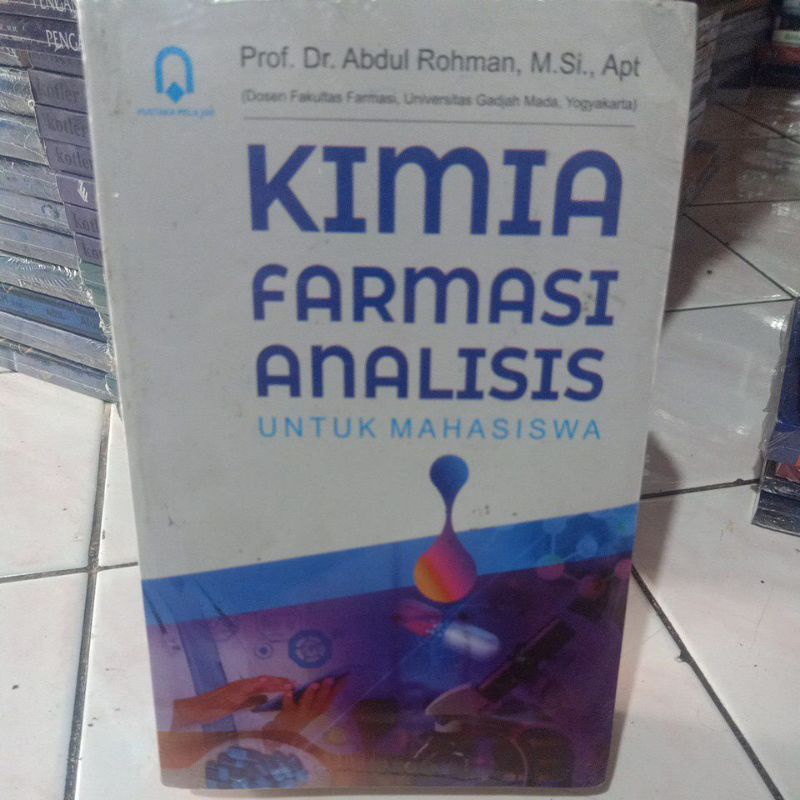 Jual kimia farmasi analisis By Abdul rohman | Shopee Indonesia