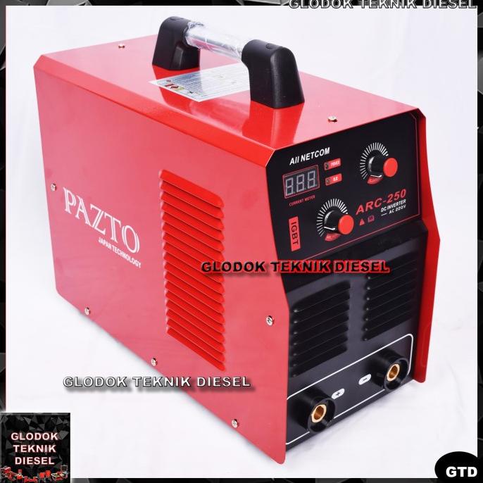 Jual Mesin Las Inverter Mma 250 A Igbt Digital Trafo Las Inverter Mma 250A | Shopee Indonesia
