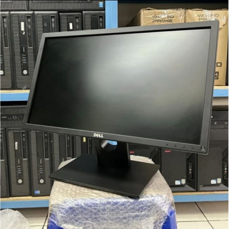 Jual LED MONITOR 22 INCH WIDE MERK DELL MULUS, KOMPLIT KABEL | Shopee ...