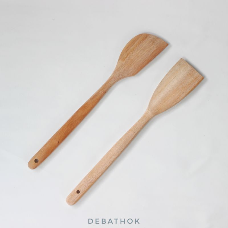 Jual Spatula Sutil Susuk Solet Kayu Mahoni | Shopee Indonesia