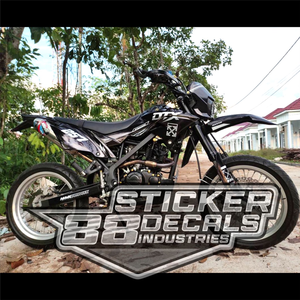 Jual decal dtracker - sticker decal kawasaki dtracker - decal presisi ...