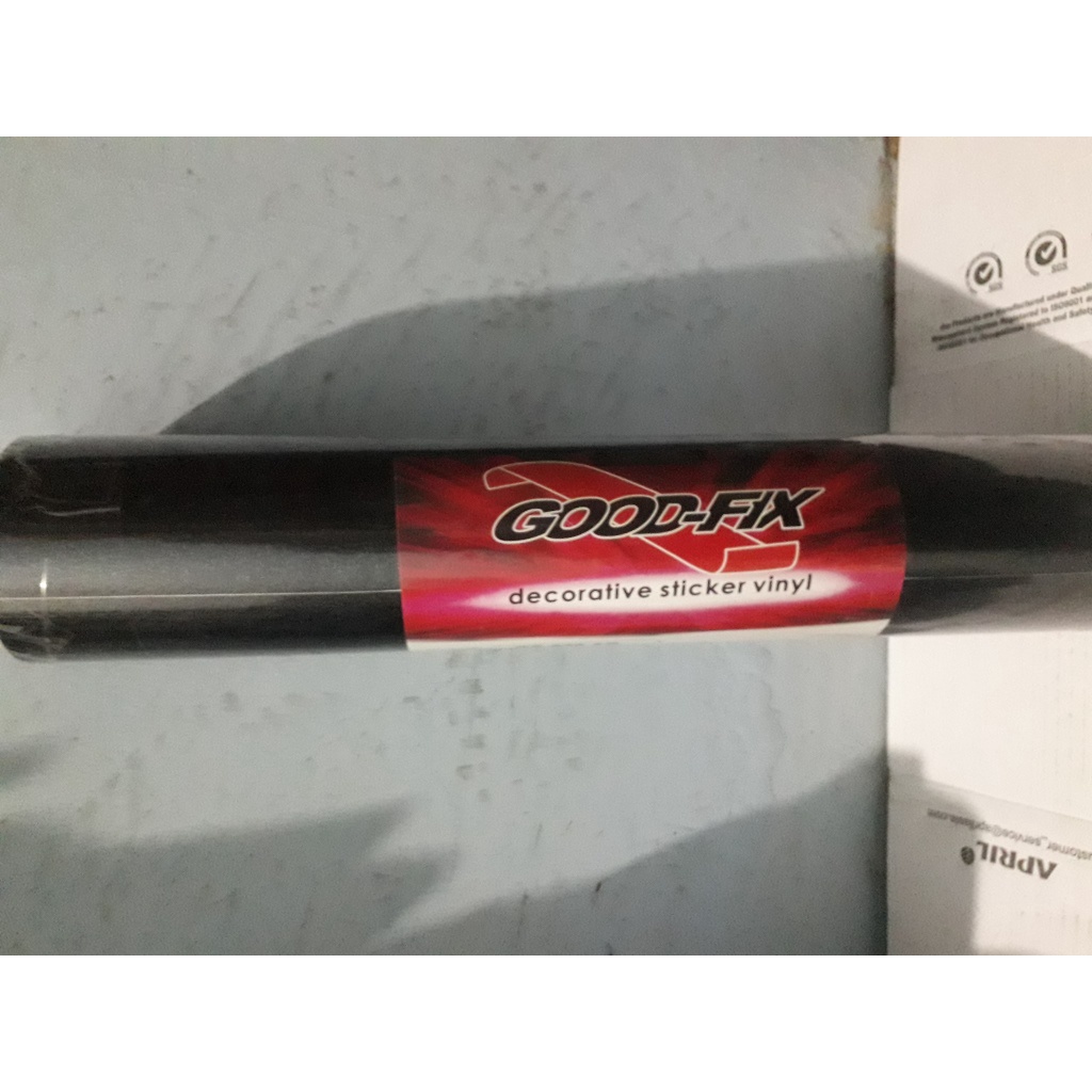 Jual stiker sticker skotlet hitam doff kulit jeruk goodfix good fix aksesoris motor mobil ...