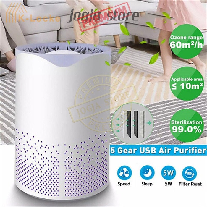 Jual UV Air Purifier Pembersih Udara Nobico AP-01 /Air Purifier HEPA Filter | Shopee Indonesia