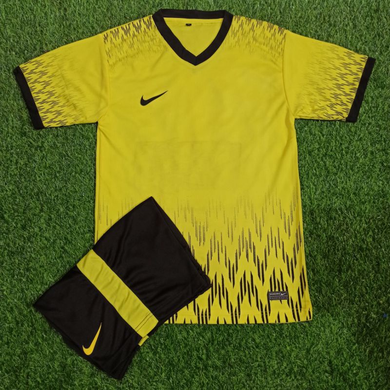 Jual NEW STELAN BOLA DAN FUTSAL NIKE KUNING MOTIF BADAN MODEL 2023 NIKE ...