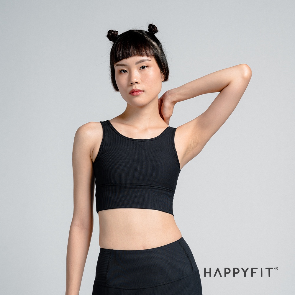 Jual HAPPYFIT Basic Two Ways Pleated Sports Bra - Bra Olahraga Wanita ...