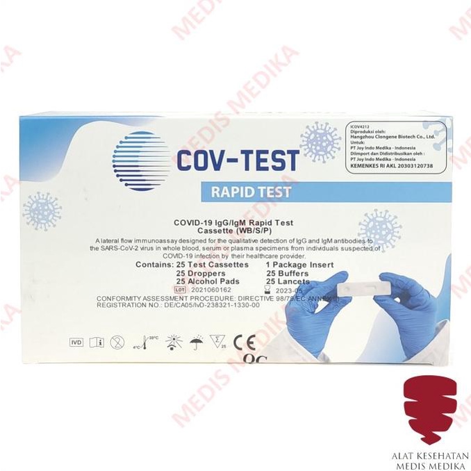 Jual Perlengkapan Diangnosa Alat Tes Mandiri Rapid Test Antigen Nasal ...