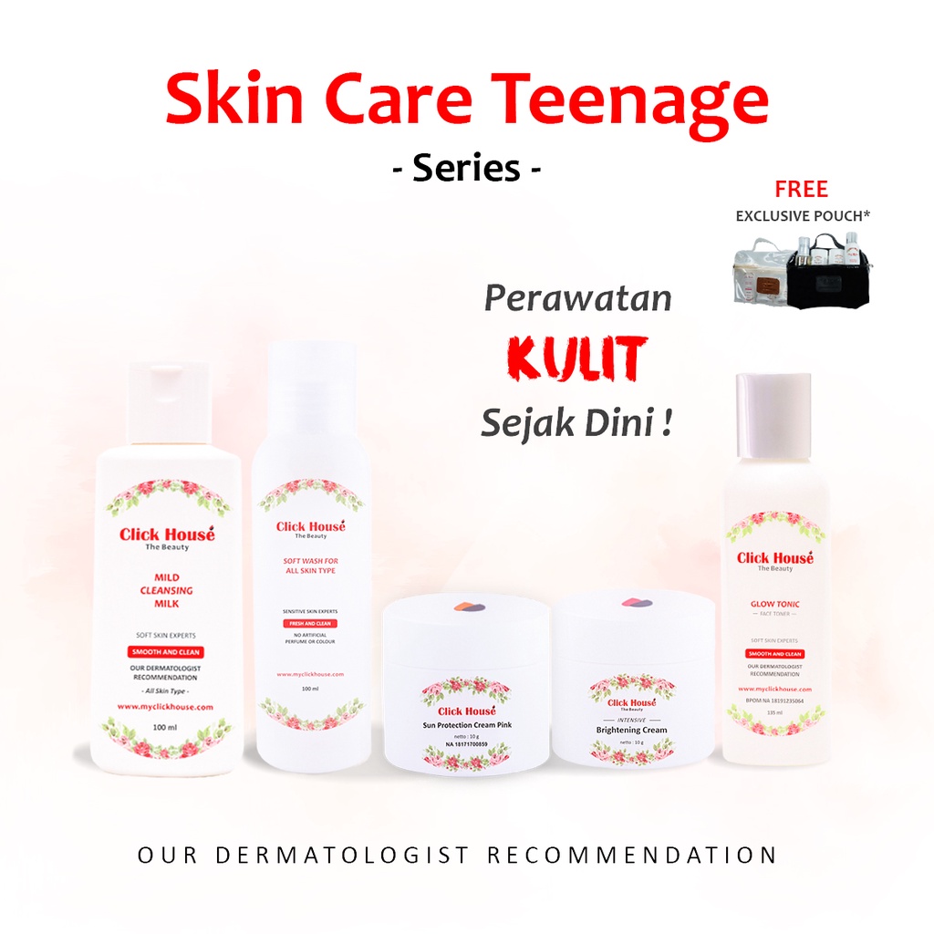 Jual Click House Teenage Skin Care Series | Shopee Indonesia