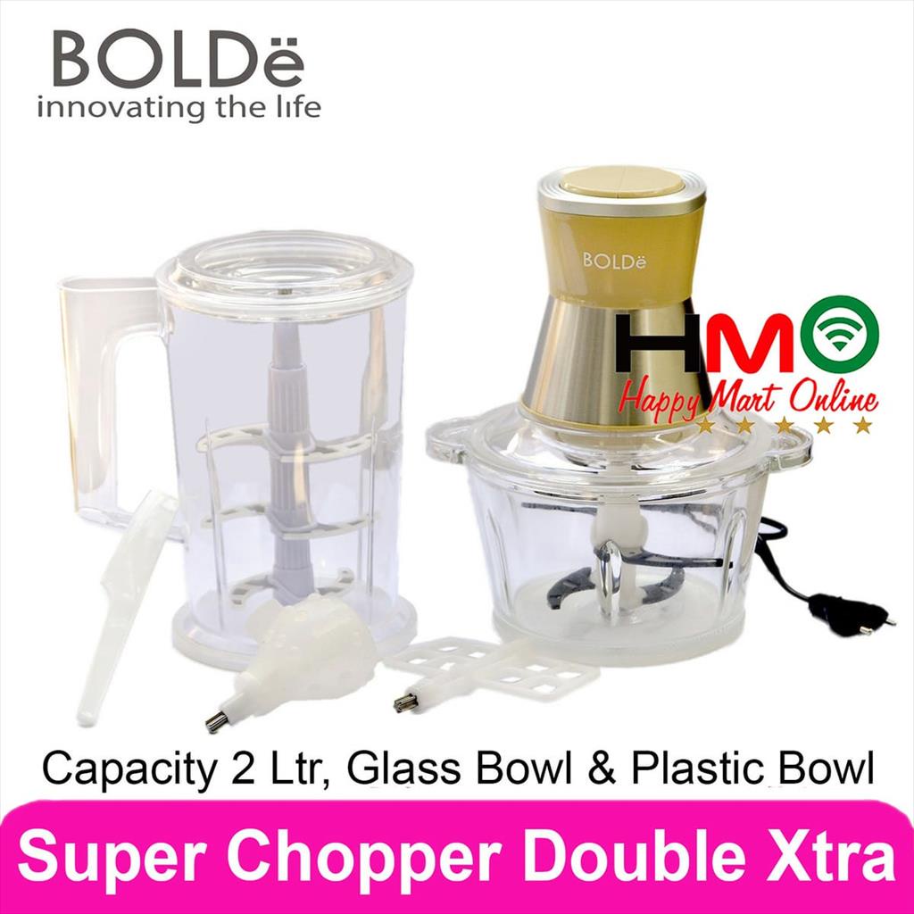 Jual Bolde Chopper Double Xtra 6 Pisau Food Processor Penggiling Daging ...