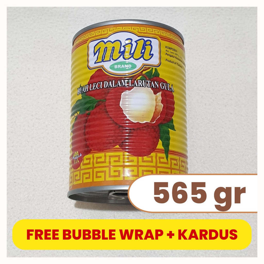 Jual Mili Leci Kaleng 565gr / Buah Leci Dalam Larutan Gula / Mili ...