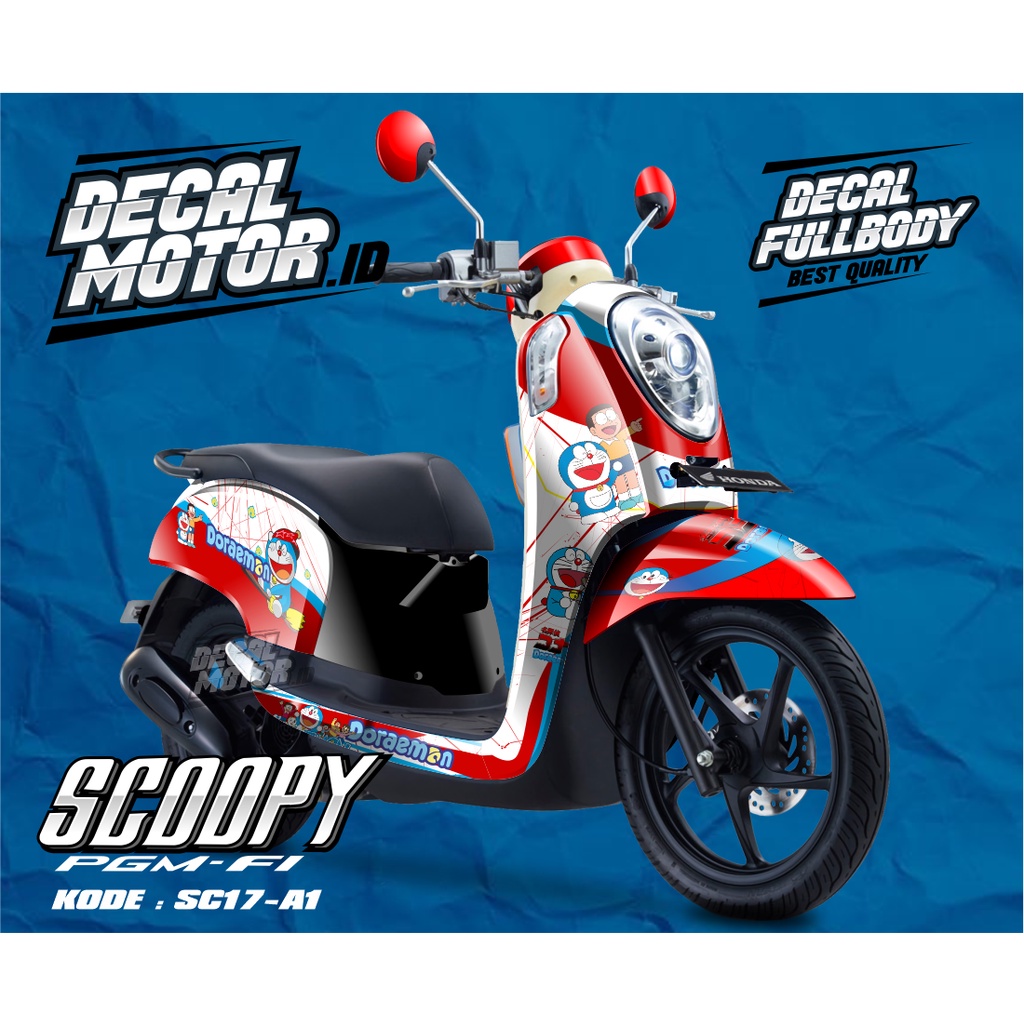 Jual DECAL STIKER SCOOPY PGM FI - STIKER FULLBODY HONDA SCOOPY FI TAHUN ...