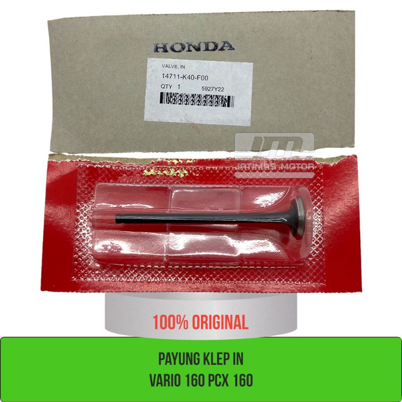 Jual klep valve IN pcx 160 adv 160 vario 160 14711K40F00 isi 2 | Shopee ...