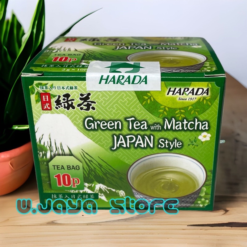 Jual Harada Green Tea Matcha Japan Style Mini Pack 10p | Shopee Indonesia