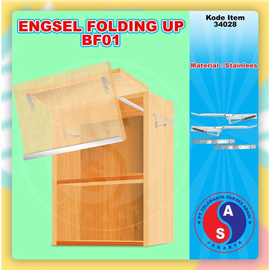 Jual ENGSEL FOLDING UP BF01 / AVENTOS HF | Shopee Indonesia