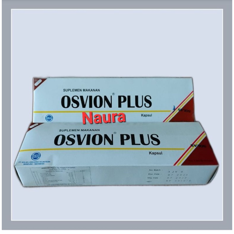Jual OSVION plus Suplemen nyeri sendi | Shopee Indonesia