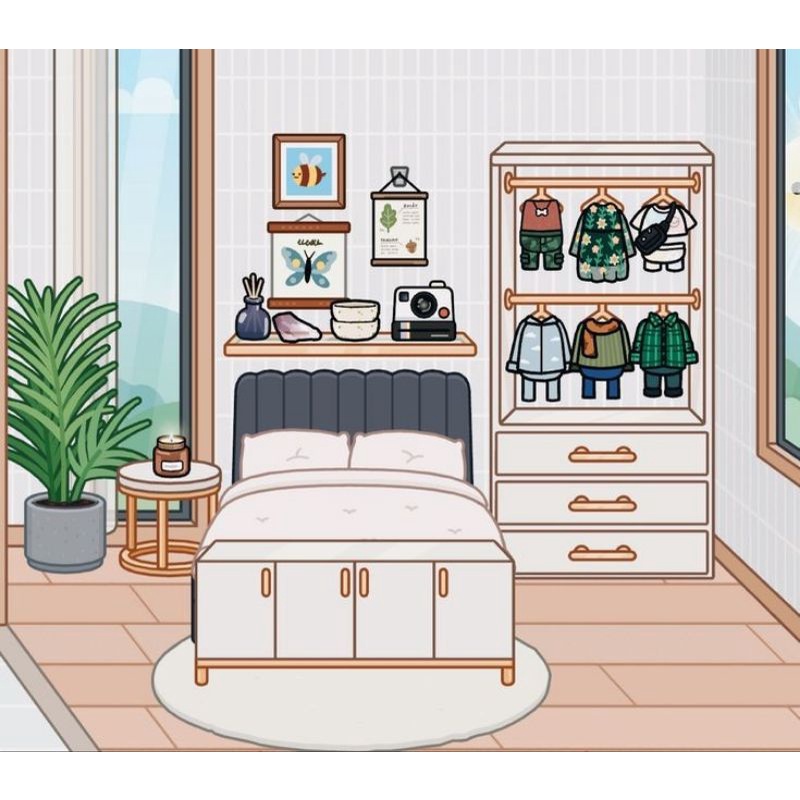 Jual BACKGROUND KAMAR TIDUR TOCA BOCA / BP BPAN / STIMULASI ANAK ...