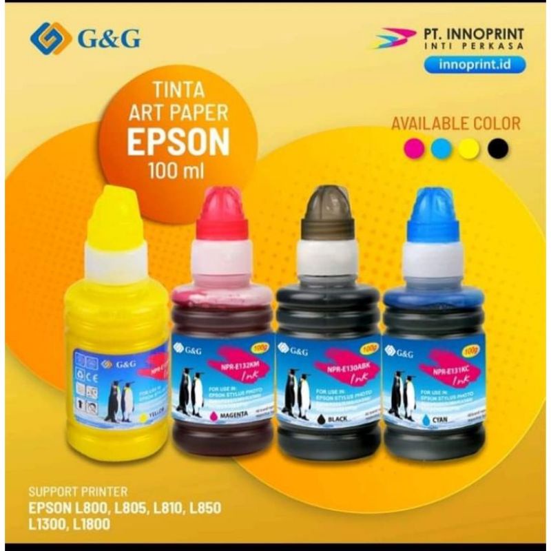 Jual Tinta Art paper Original G&G Netto 100 ml | Shopee Indonesia