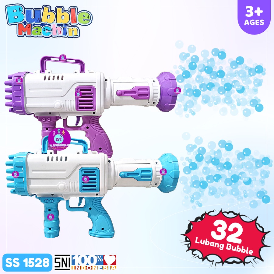 Jual Mainan Bubble Bazooka Launcher Machine 32 Lubang SS1528 | Shopee Indonesia