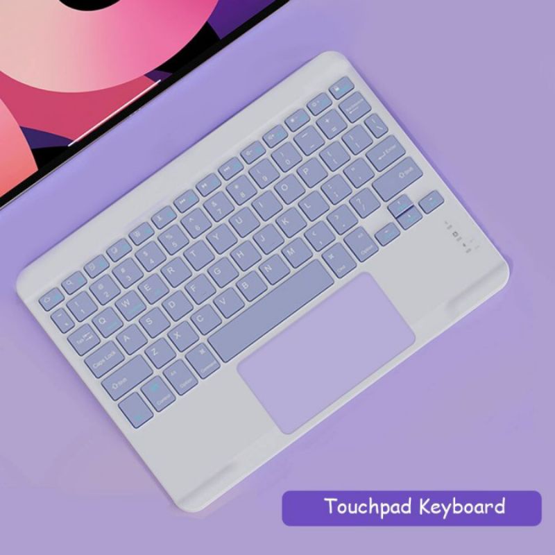 Jual Goojodoq Keyboard Wireless Bluetooth Touchpad Shopee Indonesia