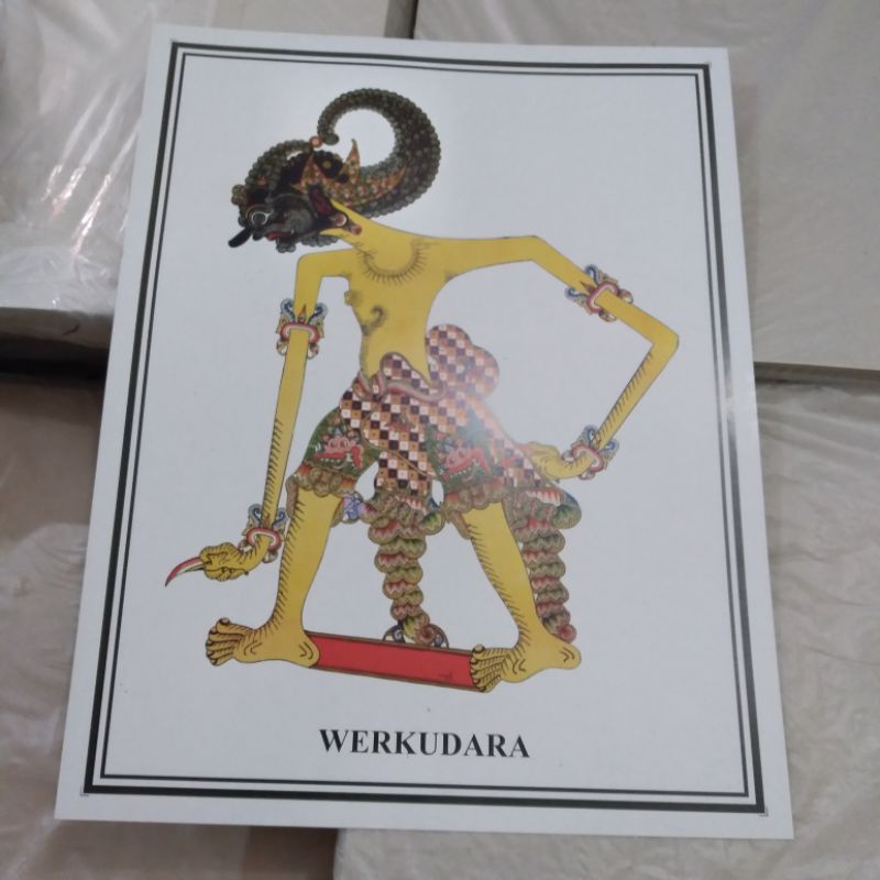 Jual POSTER WAYANG WERKUDARA UKURAN BESAR 35X45 CM | Shopee Indonesia