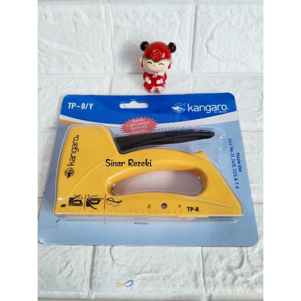 Jual 1 buah!! TP-8/Y/Gun tacker kangaro/stapler tembak kangaro | Shopee ...