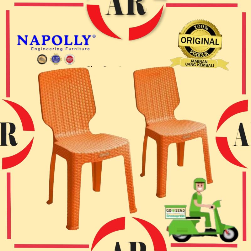 Jual KURSI MAKAN NAPOLLY TIKER / NAPOLLY 2R3 | Shopee Indonesia