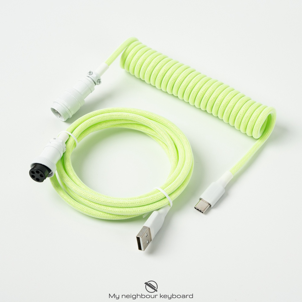 Jual Coiled Cable Type C Aviator - Kabel Mechanical Keyboard by MYNK ...