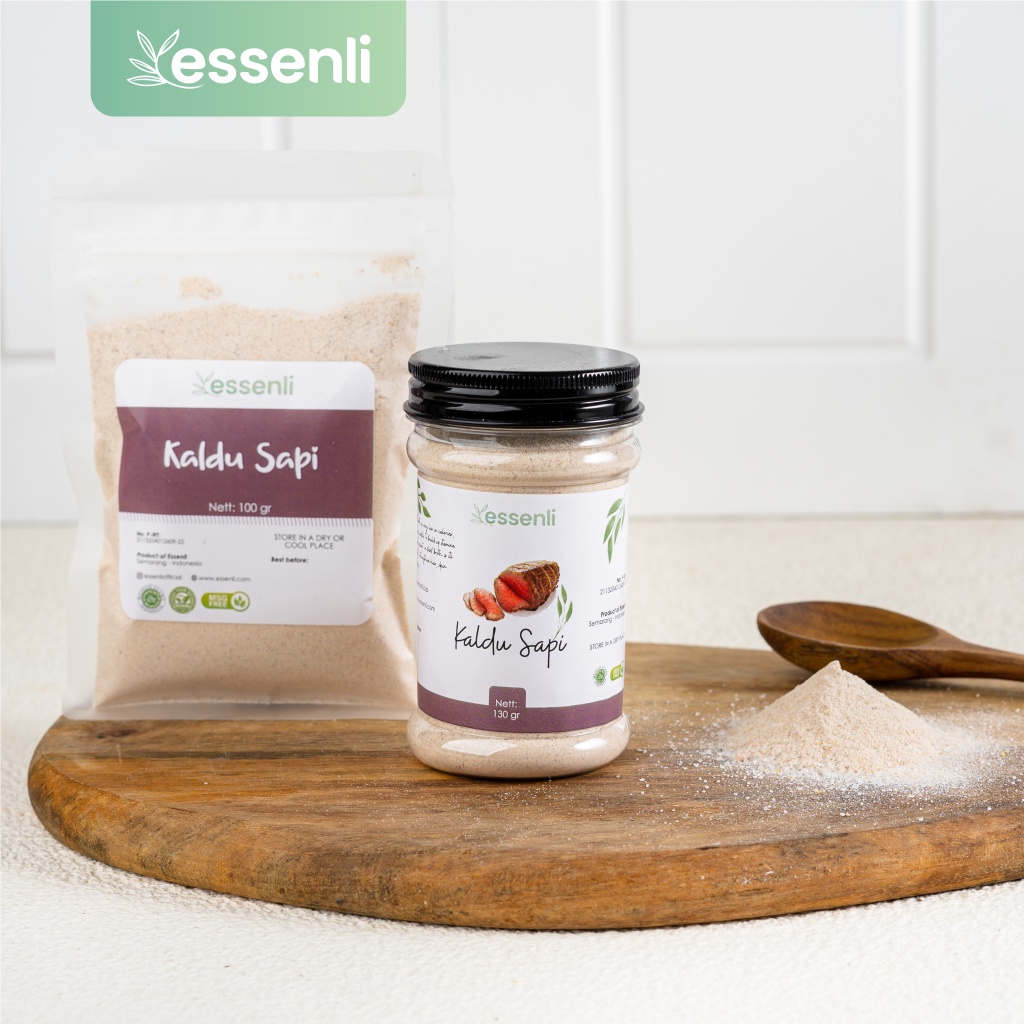 Jual ESSENLI Kaldu Sapi NON MSG / Kaldu MPASI / Beef Stock Powder ...