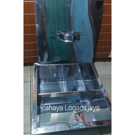 Jual dandang panci oden sekat 3 permanen kuah tidak tercampur terbaru ...