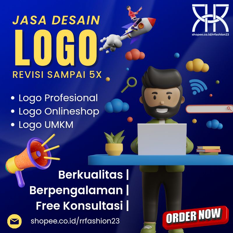 Jual Jasa Desain Logo | Desain Logo UMKM | Jasa Desain Custom | Logo ...