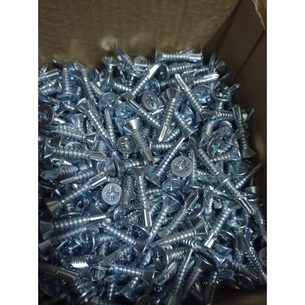 Jual 100 PC SKRUP SDS FH 10X25/ SEKRUP DRILLING FH 10X25/ ROOFING PUTIH ...