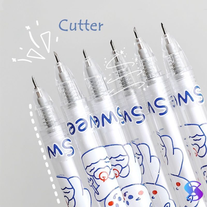 Jual Pen Cutter Pemotong Kertas Aesthetic Pisau Ukir Lucu Pen Knife ...