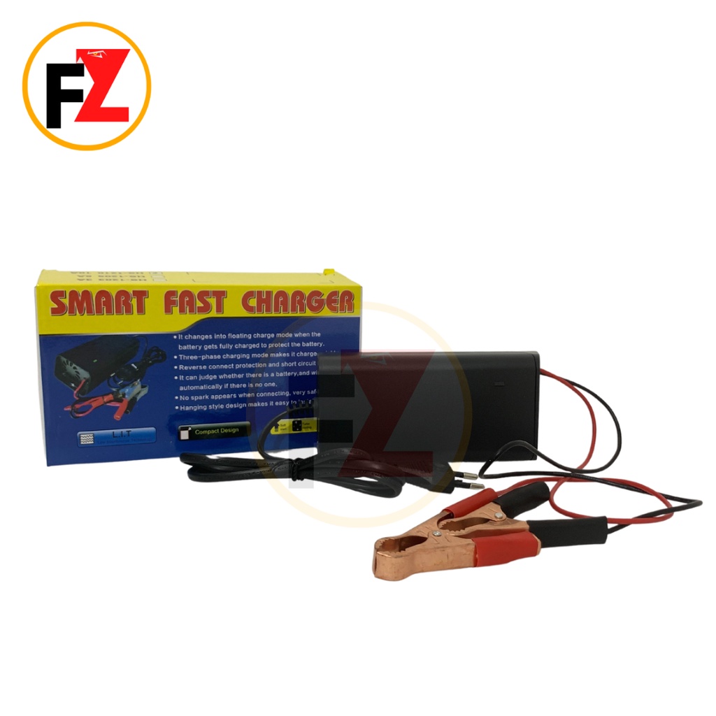 Jual SMART CHARGER AKI 12V 10A / 12 Volt 10 Ampere | Shopee Indonesia